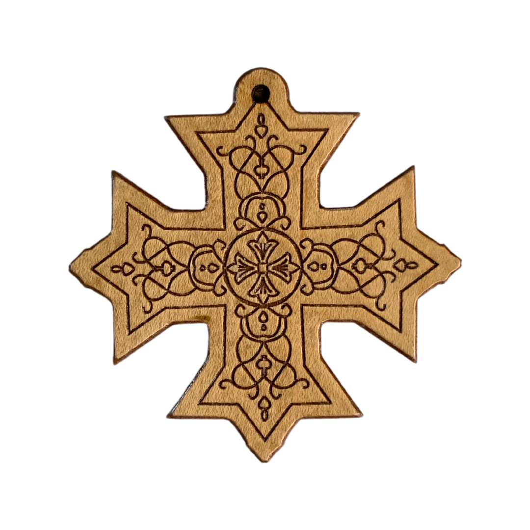 Coptic Cross (Design 1) – CopticWoodWork