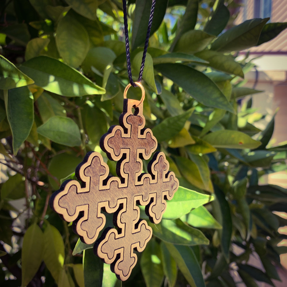 Coptic Cross (Design 2) – CopticWoodWork